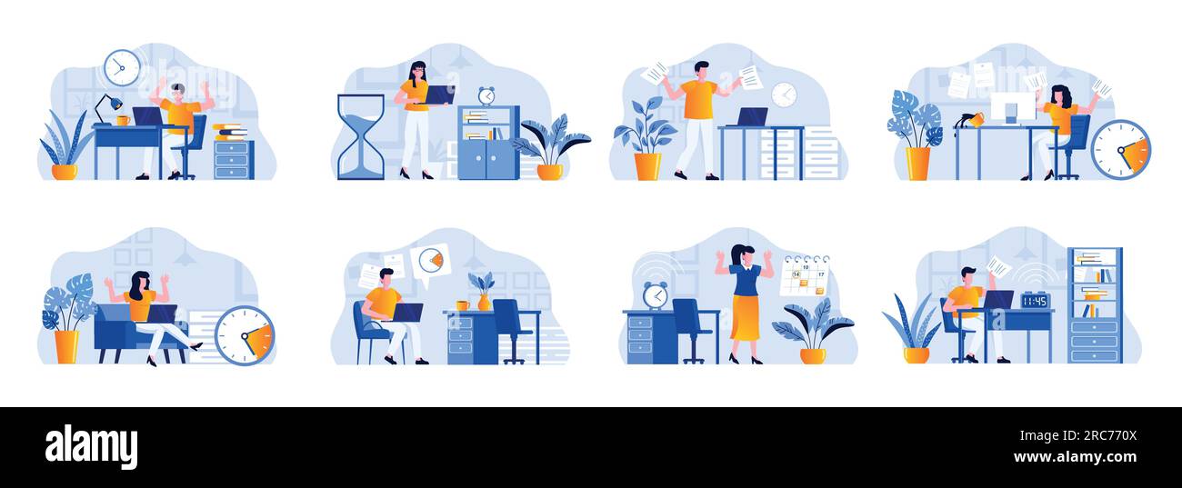 Manage the impossible Stock Vector Images - Alamy