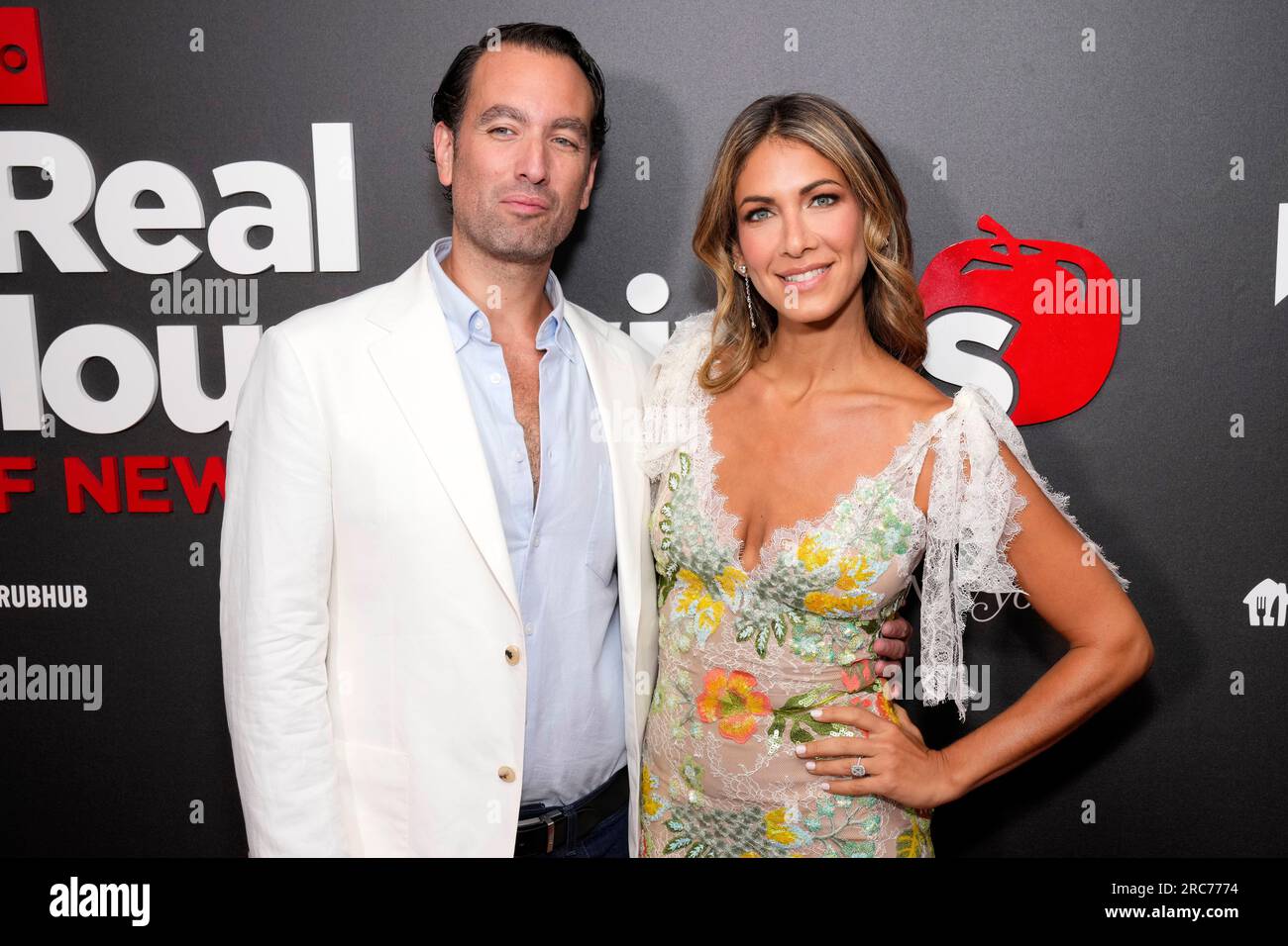 Abraham Lichy, left, and Erin Lichy attend Bravo's "The Real Housewives ...