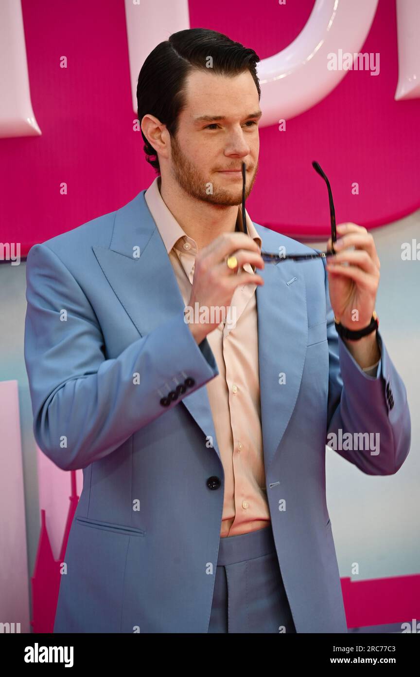 Cineworld Leicester Square London Uk 12th July 2023 Connor Swindells Attends The European