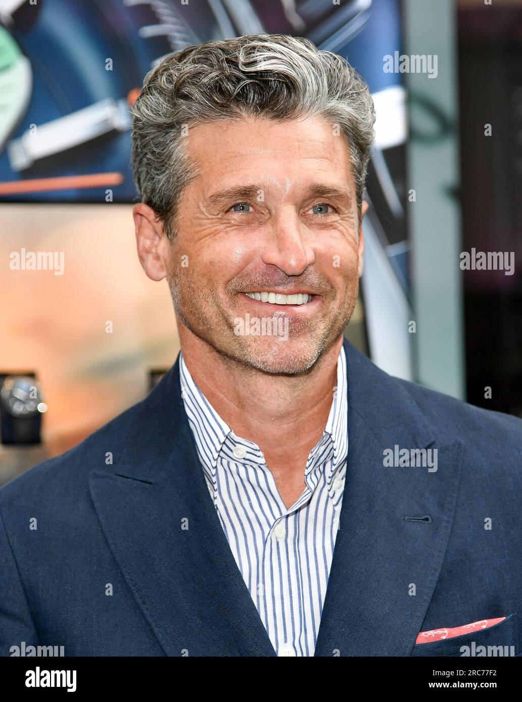 Patrick Dempsey attends the TAG Heuer Fifth Avenue Flagship store ...