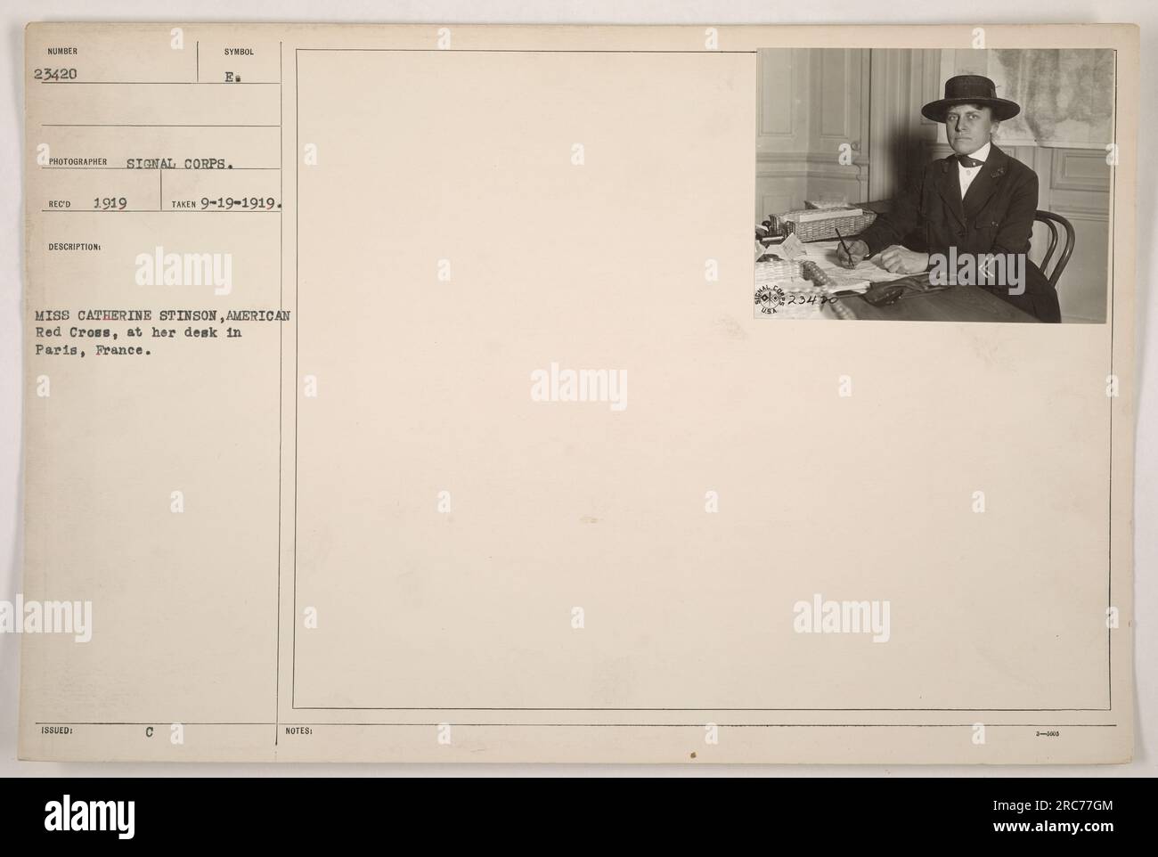 Catherine stinson hi-res stock photography and images - Alamy