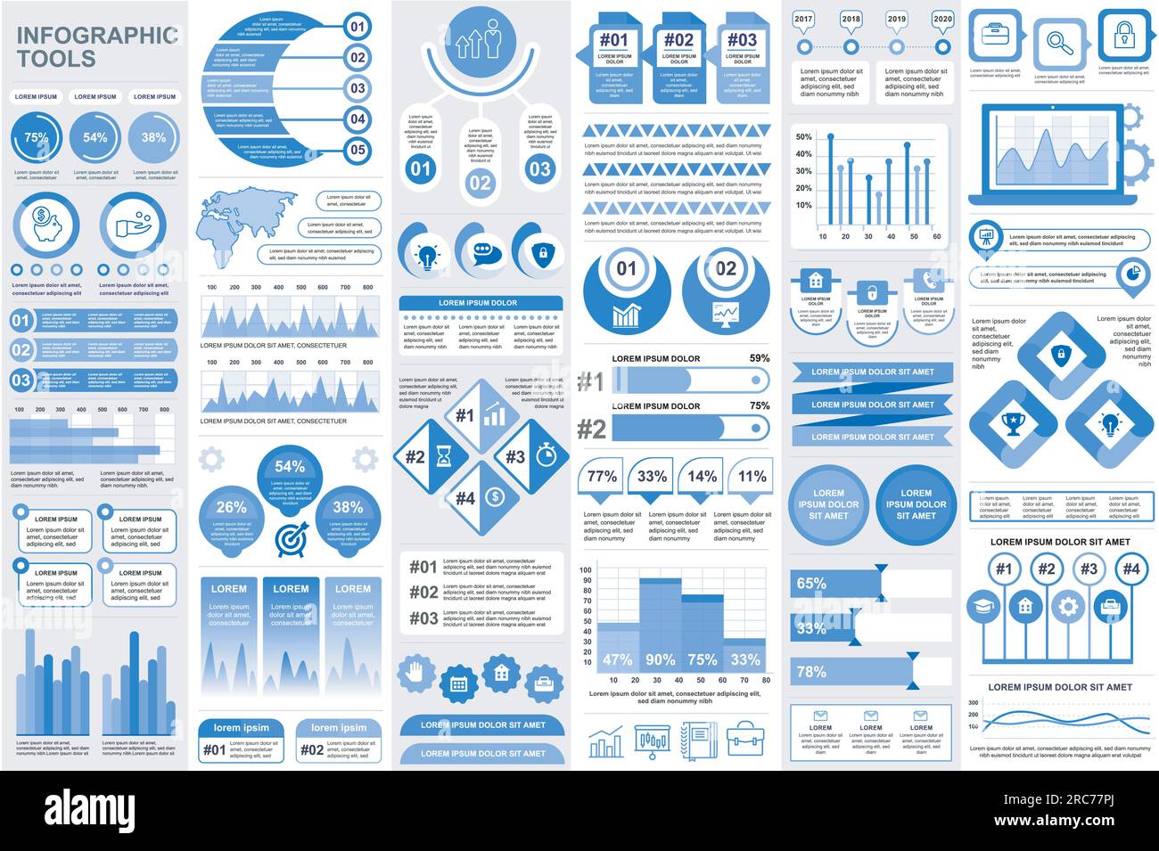 Infographic Elements Template Pack 01
