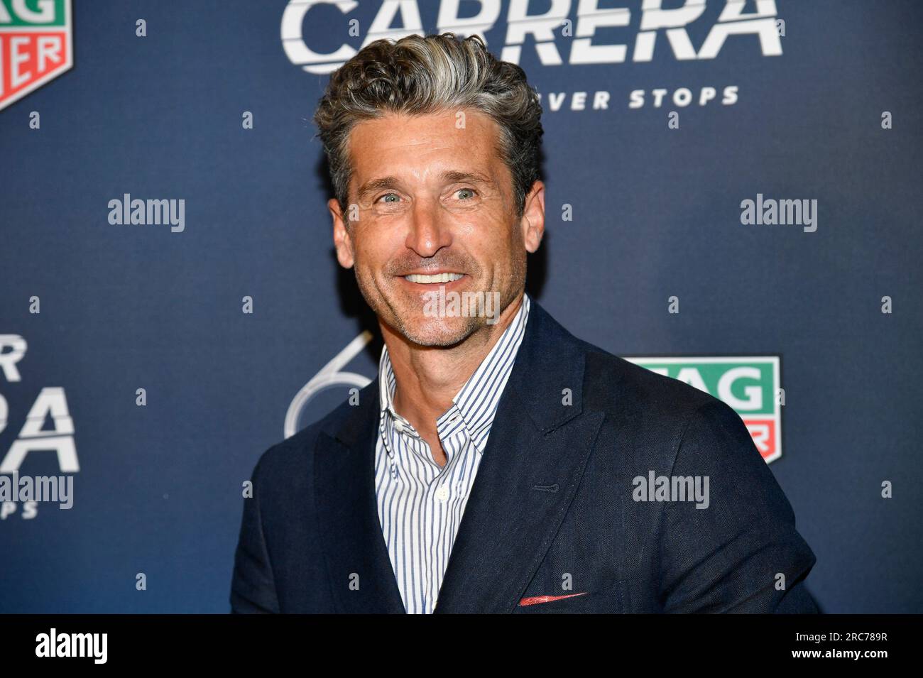 Patrick Dempsey attends the TAG Heuer Fifth Avenue Flagship store ...