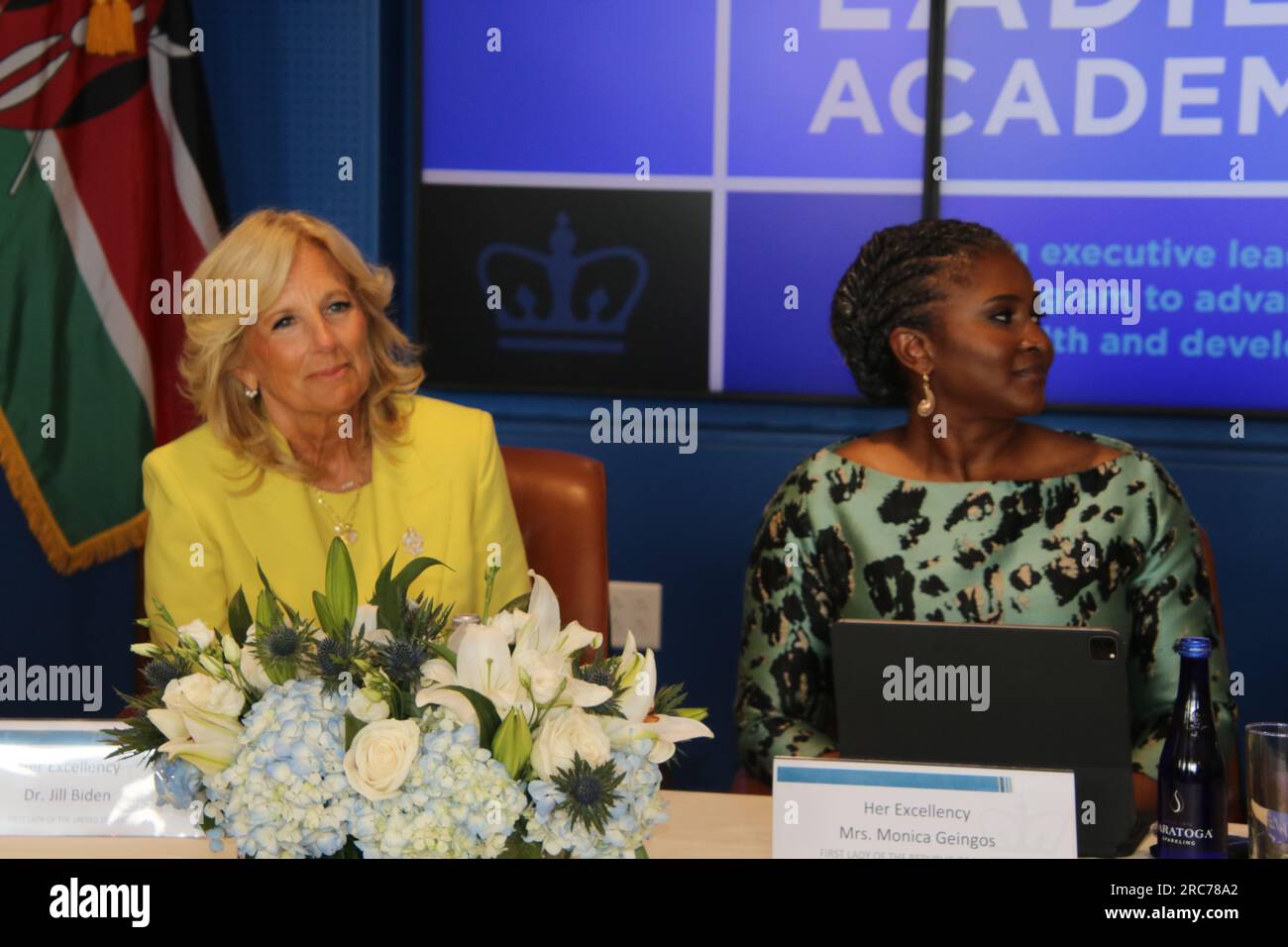 Monica geingos first lady of namibia and president of oaflad hi-res ...