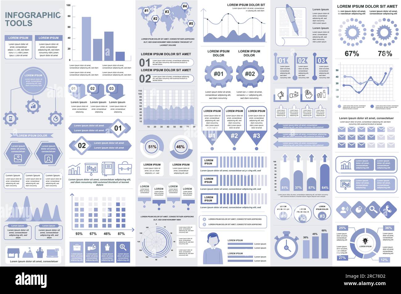 Infographic Elements Template Pack 01