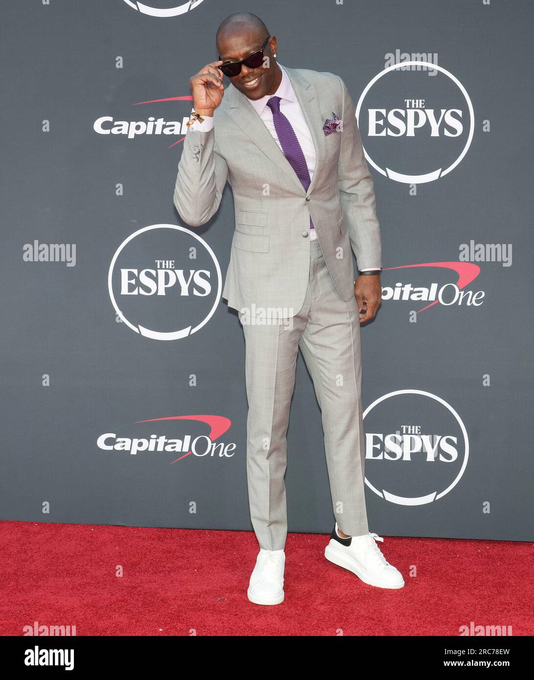 Los Angeles, USA. 12th July, 2023. Terrell Owens arrives at The 2023 ...