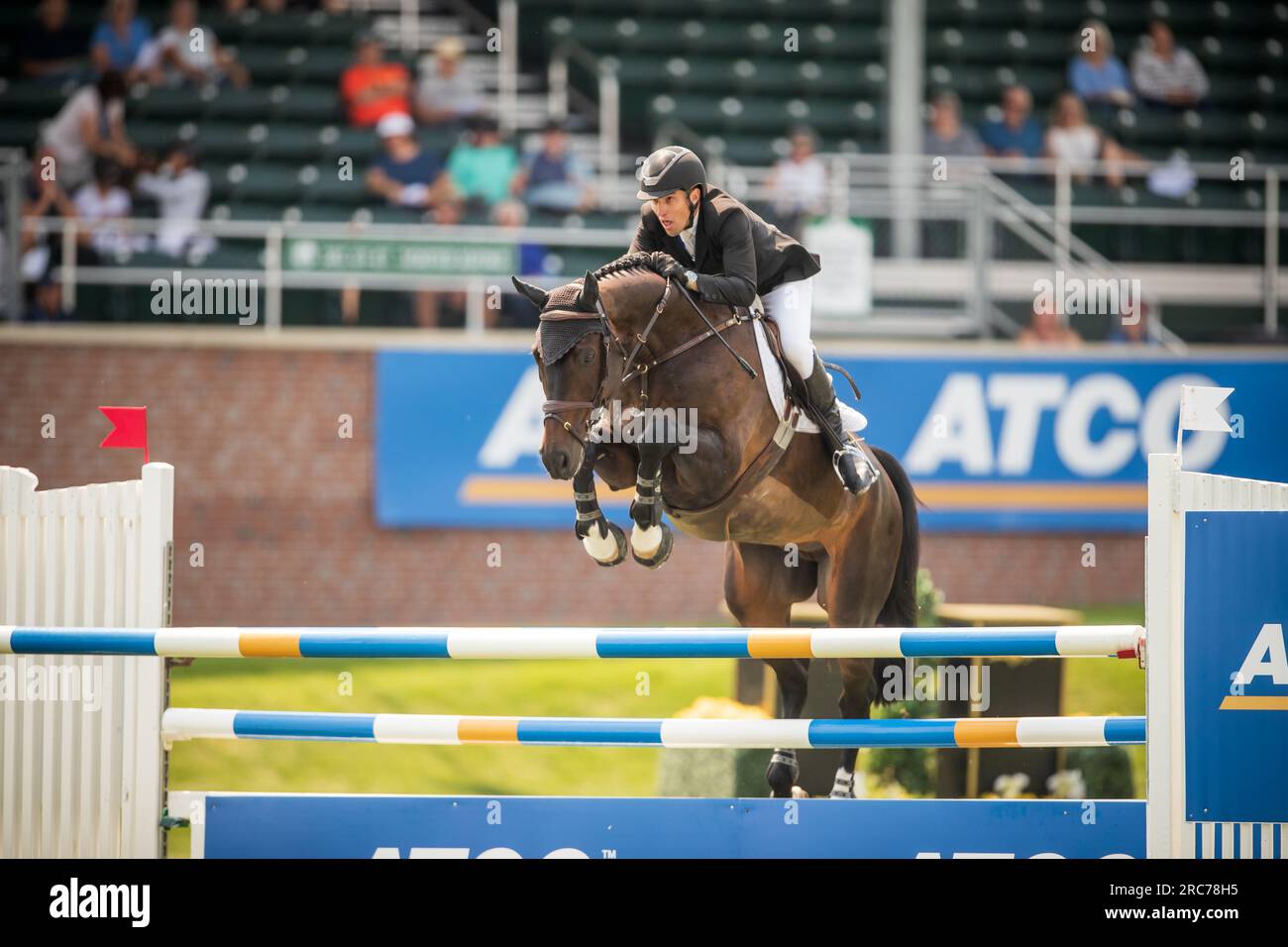 Christopher Lowe competes in the Rolex North American Grand Prix at ...