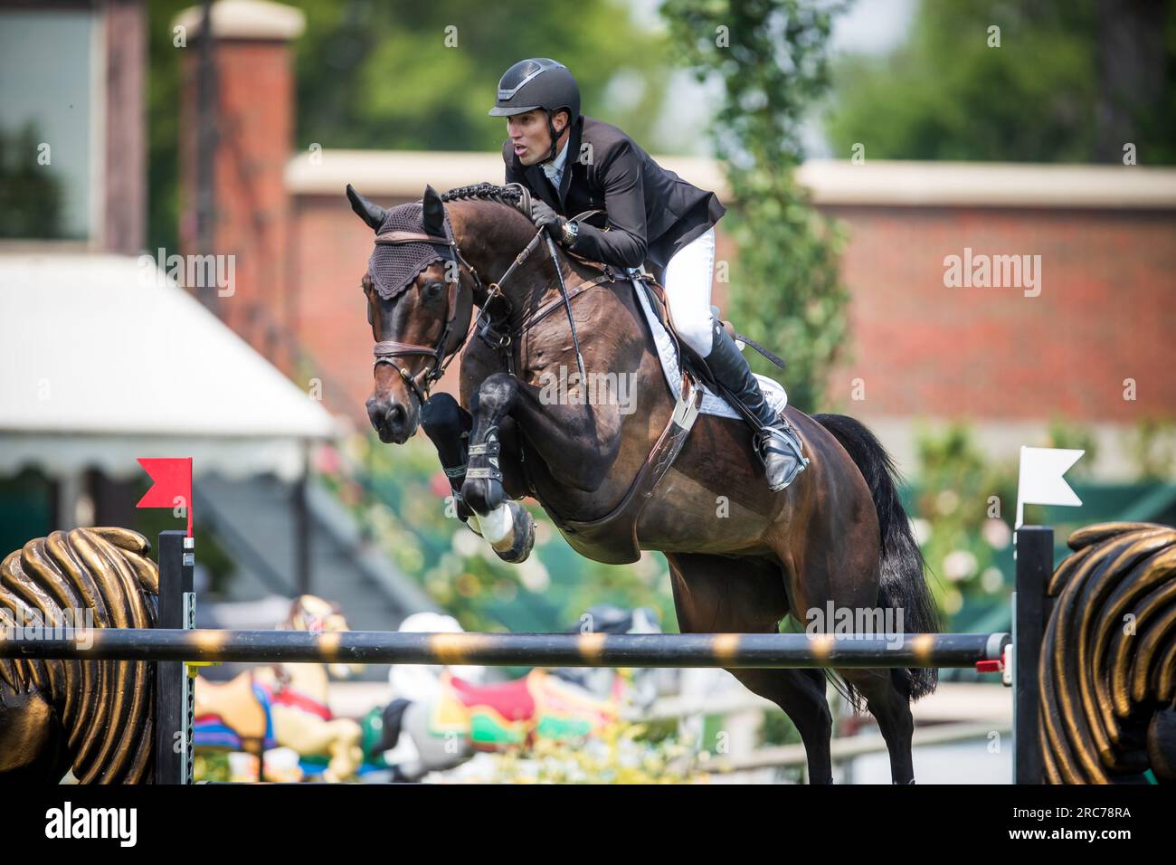 Christopher Lowe competes in the Rolex North American Grand Prix at ...