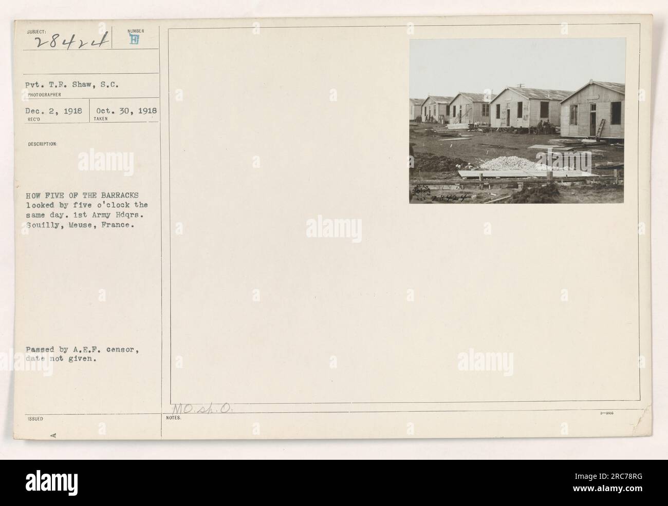 American military activities during world war one hi-res stock ...