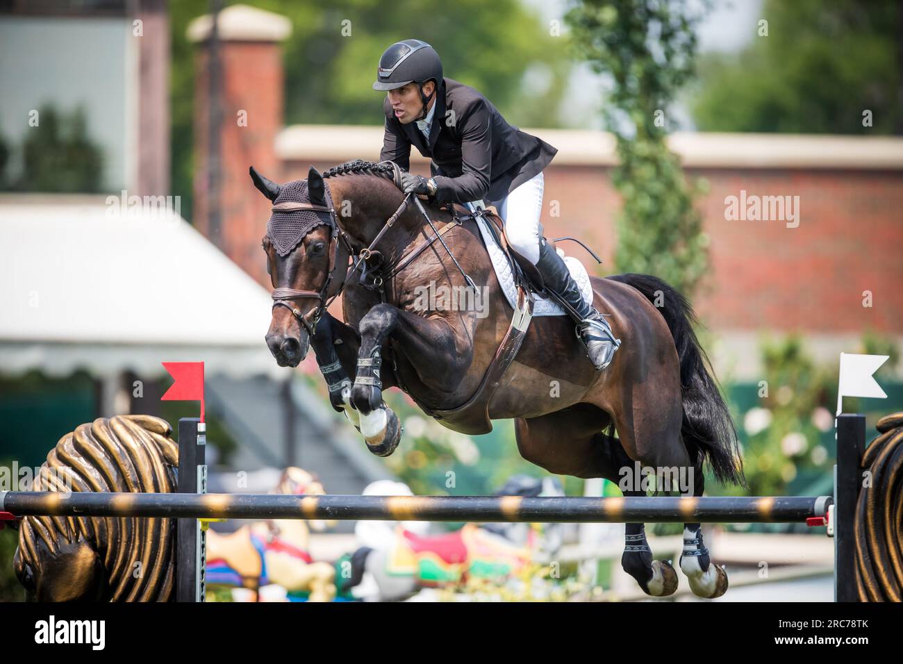 Christopher Lowe competes in the Rolex North American Grand Prix at ...