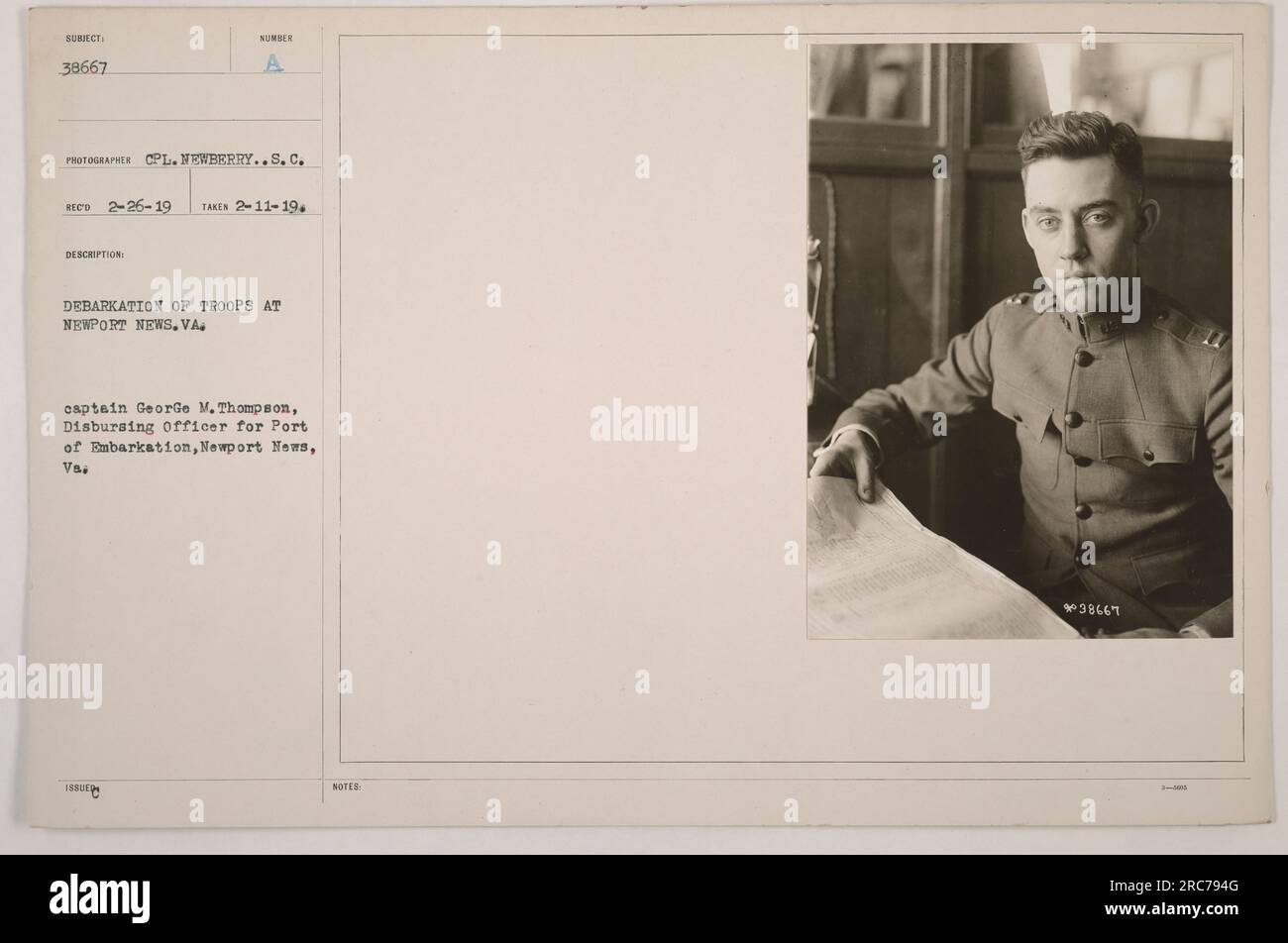 Captain george v thompson hi-res stock photography and images - Alamy