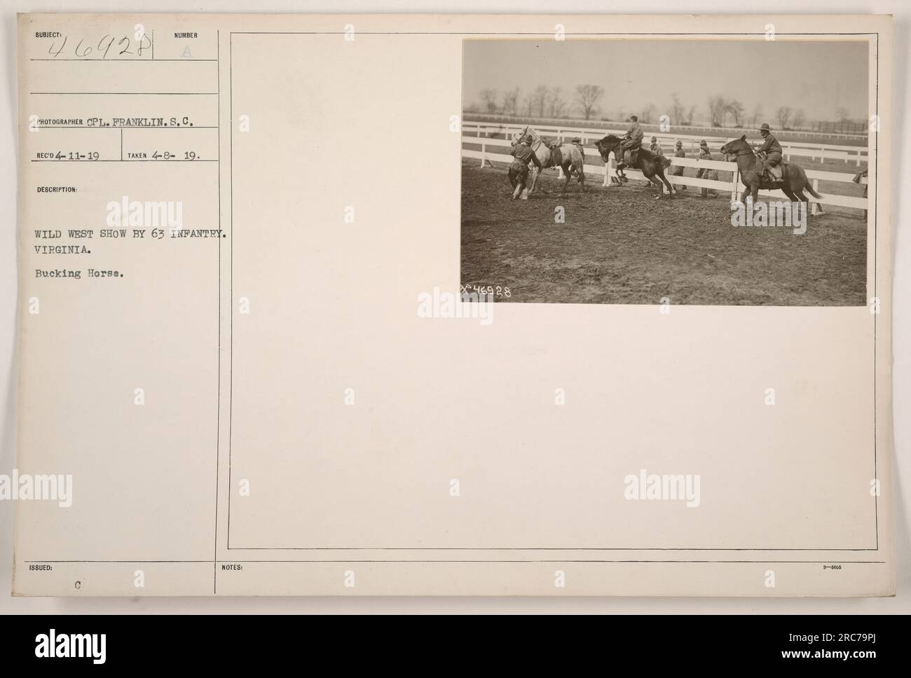 Soldiers from the 63 Infantry participate in a Wild West show in ...
