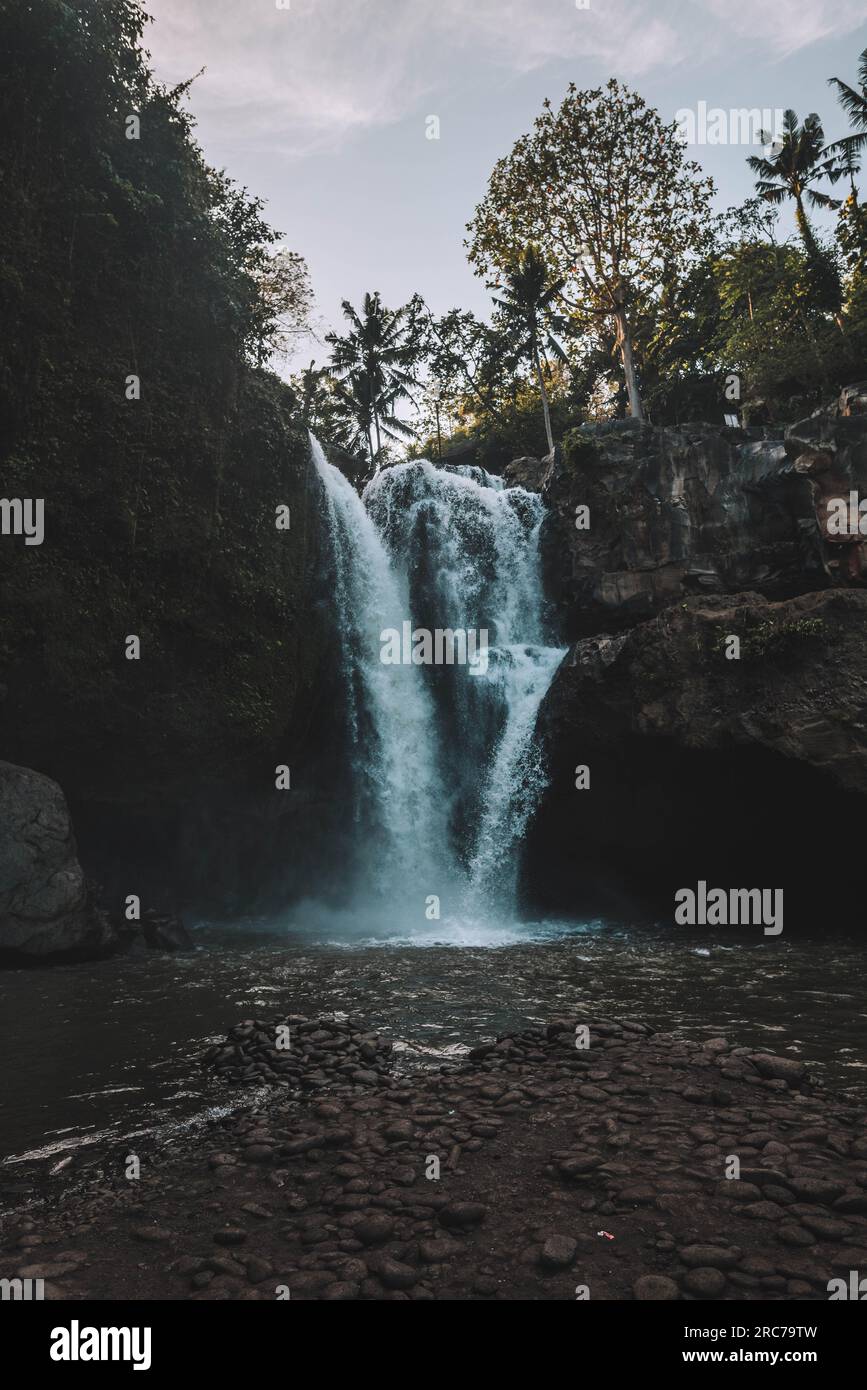 Hidden waterfall bali hi-res stock photography and images - Alamy