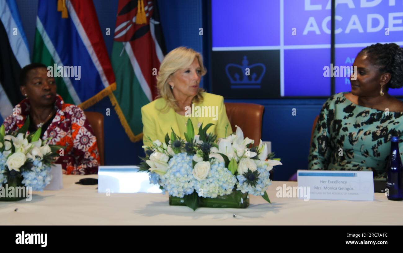 Monica geingos first lady of namibia and president of oaflad hi-res ...