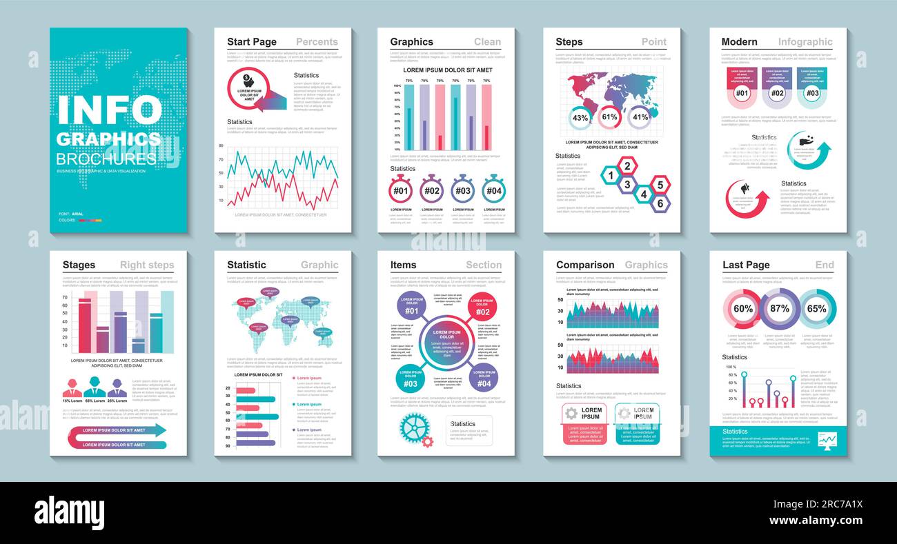 Info flyer Stock Vector Images - Alamy