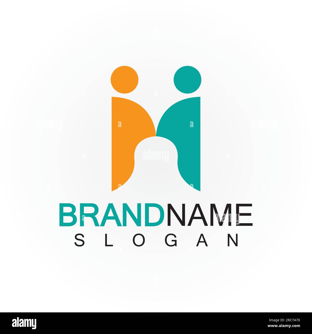 M Letter people concept Logo Template Vector Illustration Stock Vector ...