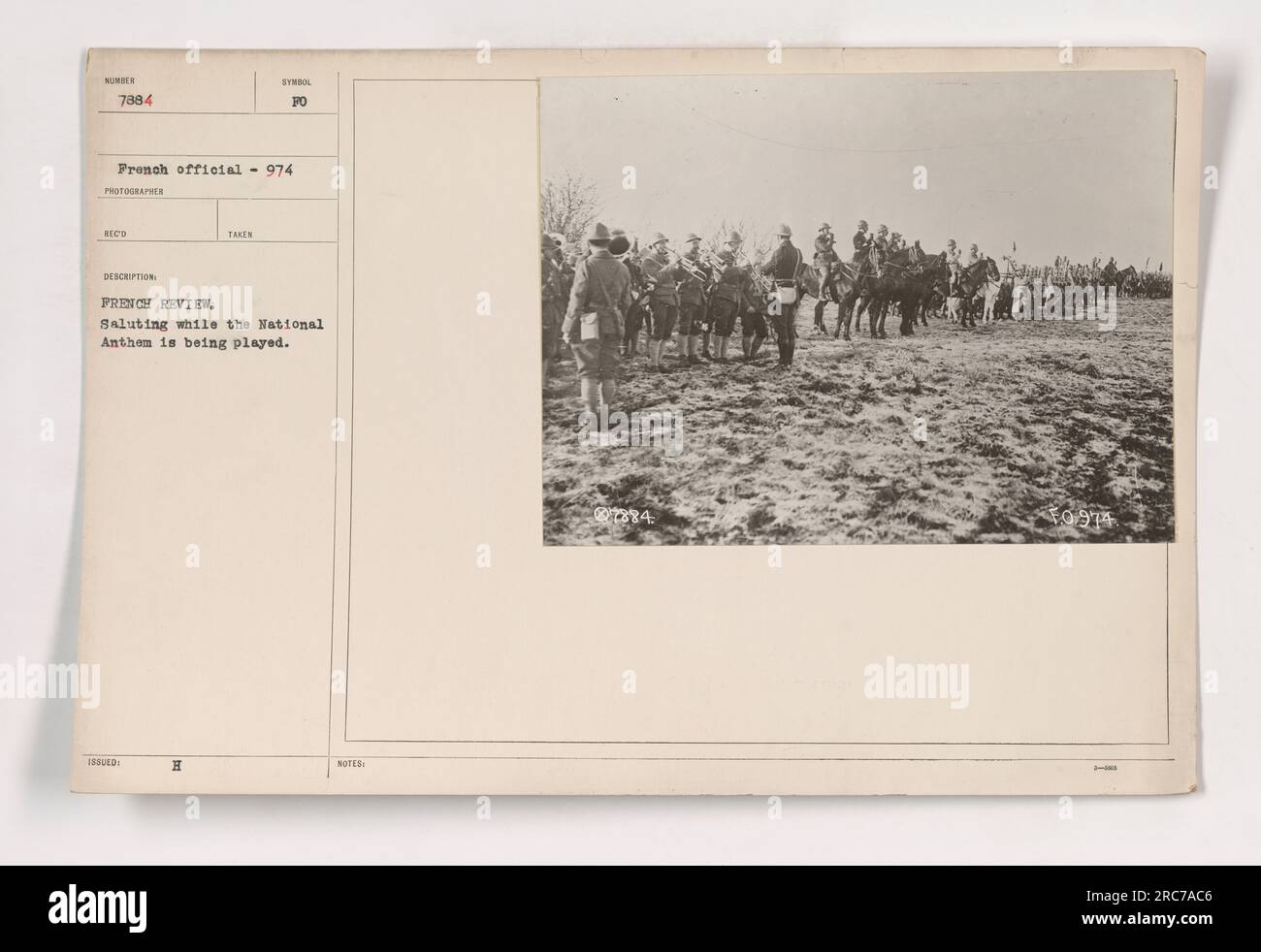 American soldiers national anthem hi-res stock photography and images ...