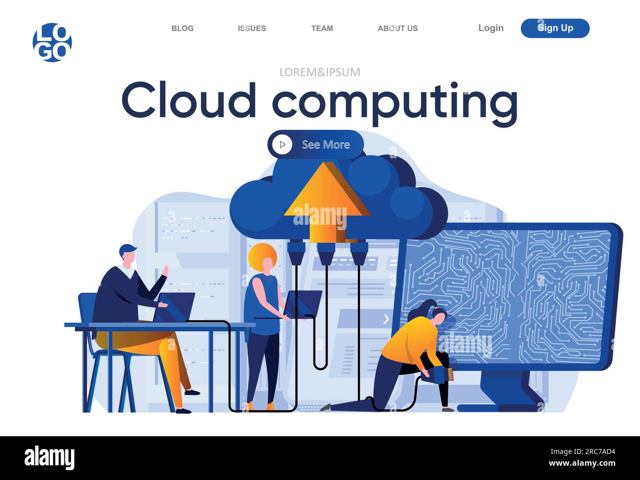 Platform center Stock Vector Images - Alamy