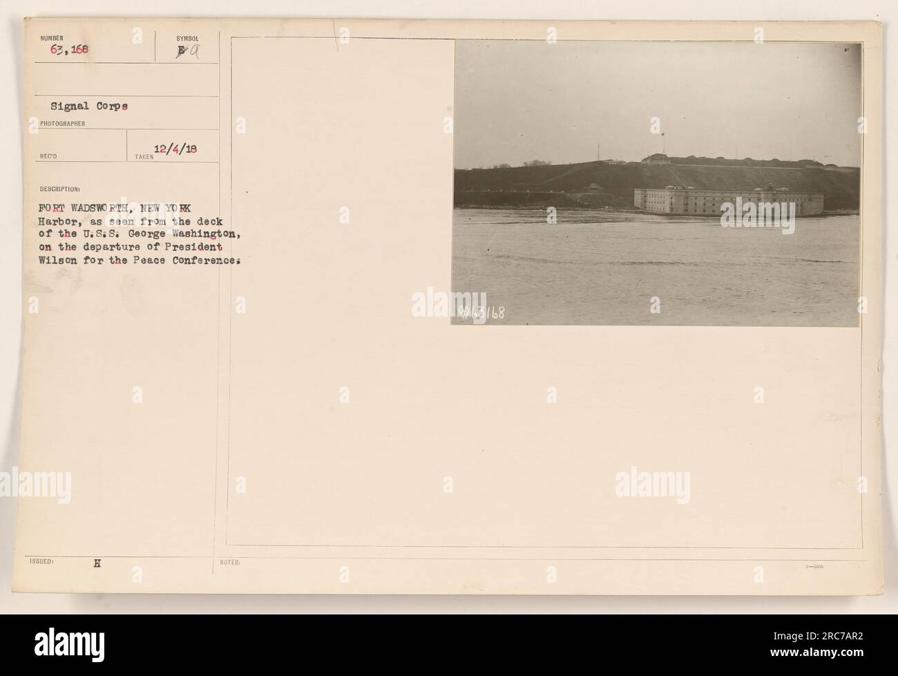 Image capturing the view of Fort Wadsworth in New York Harbor from the ...