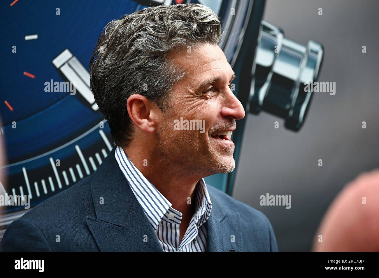 New York, USA. 12th July, 2023. Patrick Dempsey attends the TAG Heuer ...