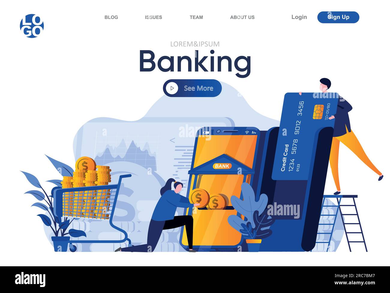 Web operations vector vectors hi-res stock photography and images - Alamy