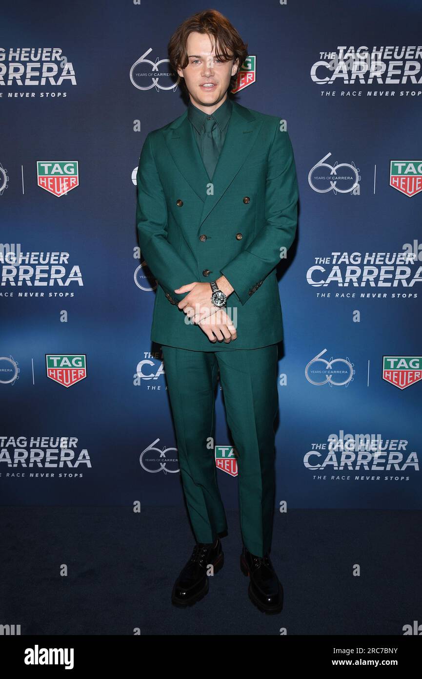 New York, USA. 12th July, 2023. Christopher Briney attends the TAG ...