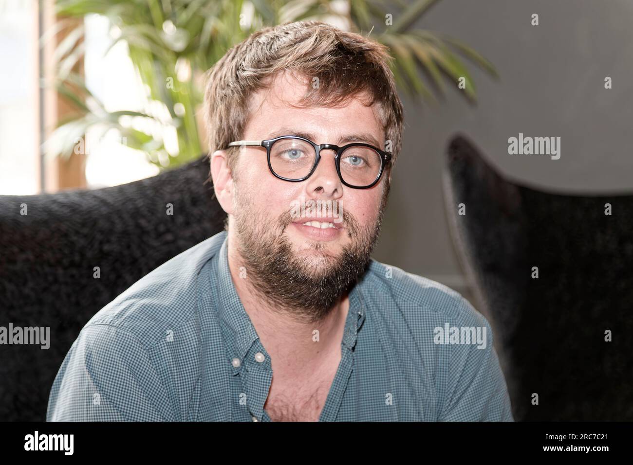 Aix-Les-Bains, 2023.10th June, 2023. Antonin Fourlon attends the press ...