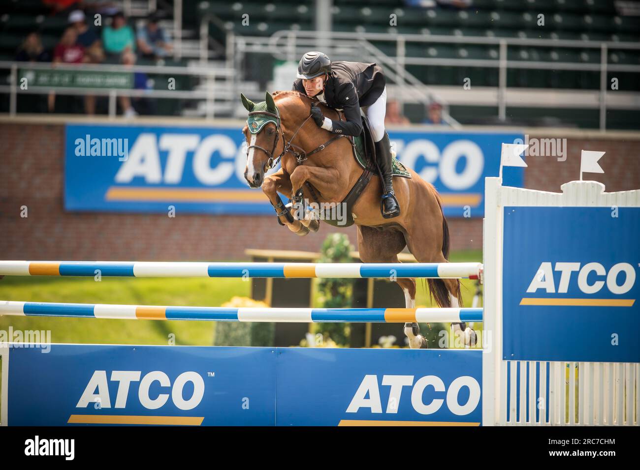Rupert Carl Winkelmann of Germany competes in the Rolex North American ...