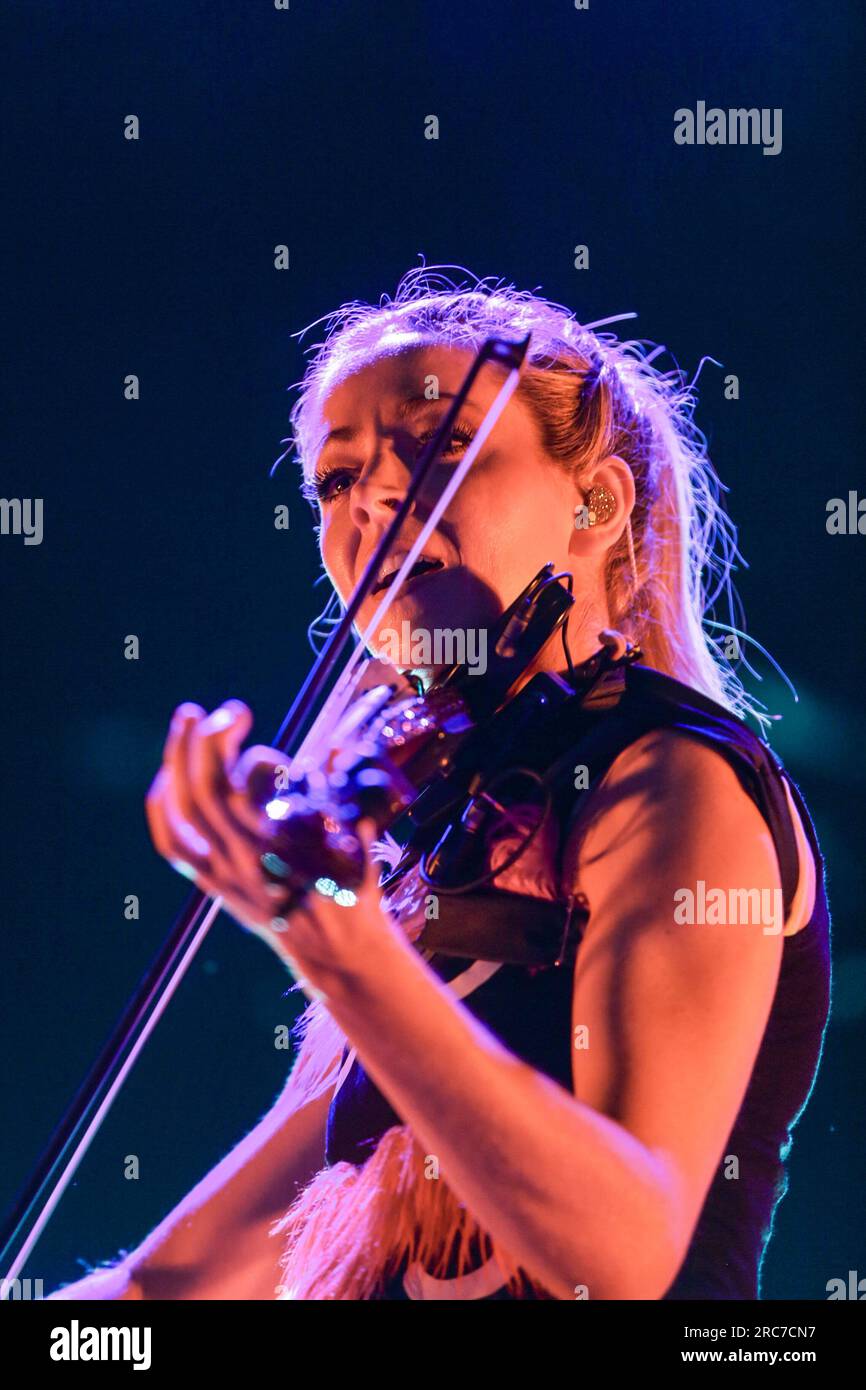 Rock in Roma, Rome, Italy, July 11, 2023, Lindsey Stirling live on ...