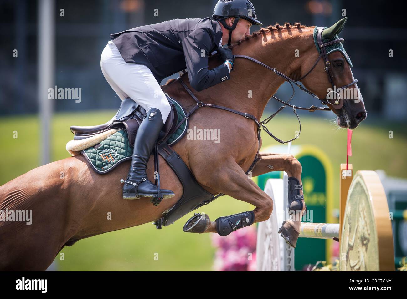 Rupert Carl Winkelmann of Germany competes in the Rolex North American ...