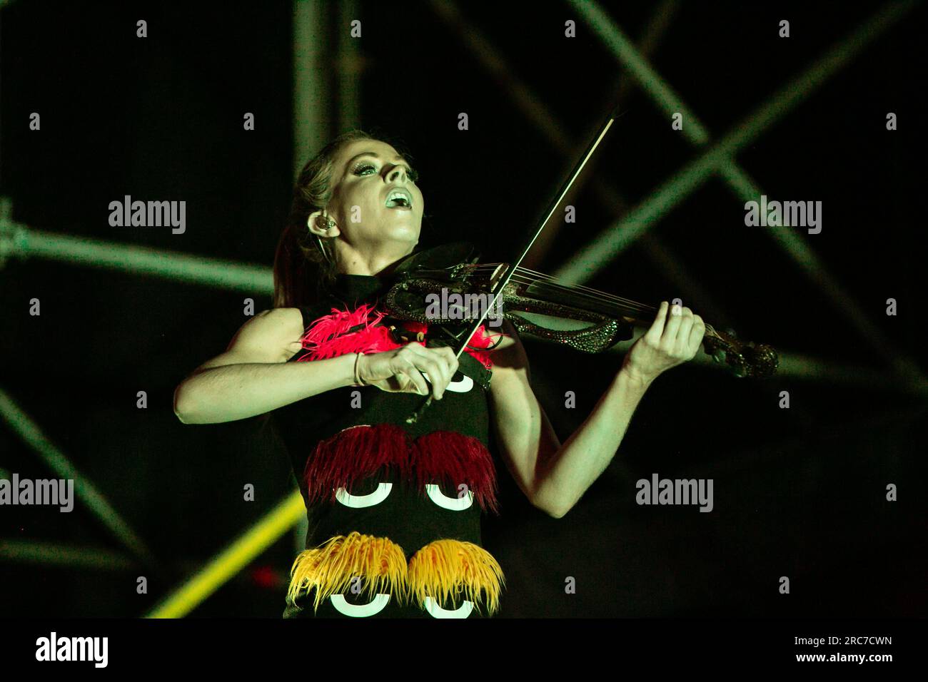 Rock in Roma, Rome, Italy, July 11, 2023, Lindsey Stirling live on ...
