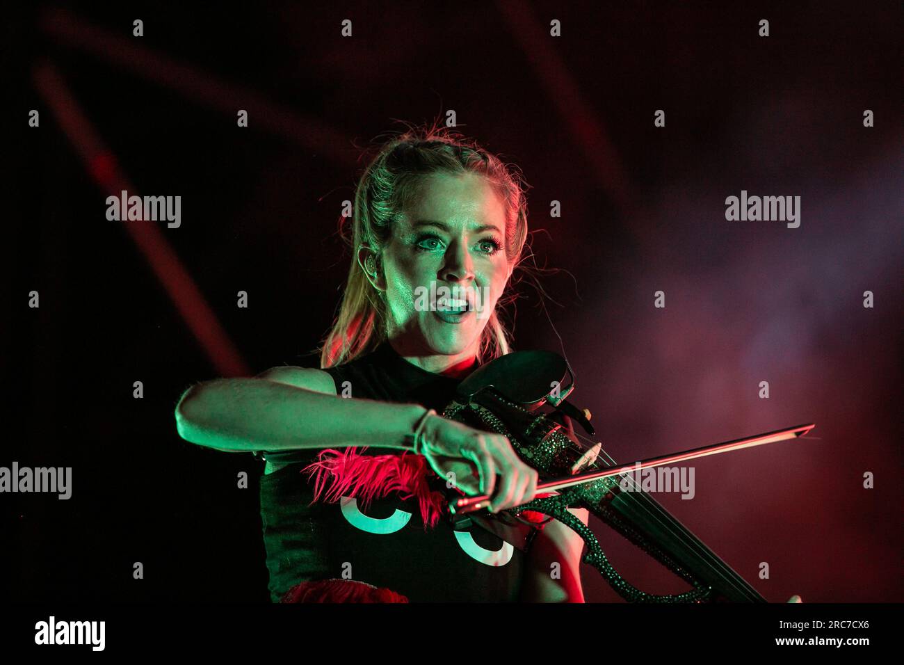 Rock in Roma, Rome, Italy, July 11, 2023, Lindsey Stirling live on ...
