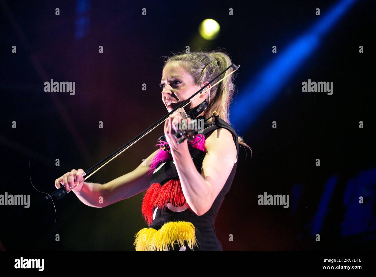 Rock in Roma, Rome, Italy, July 11, 2023, Lindsey Stirling live on ...