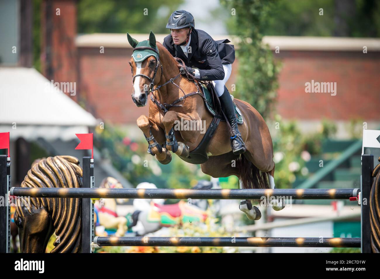 Rupert Carl Winkelmann of Germany competes in the Rolex North American ...