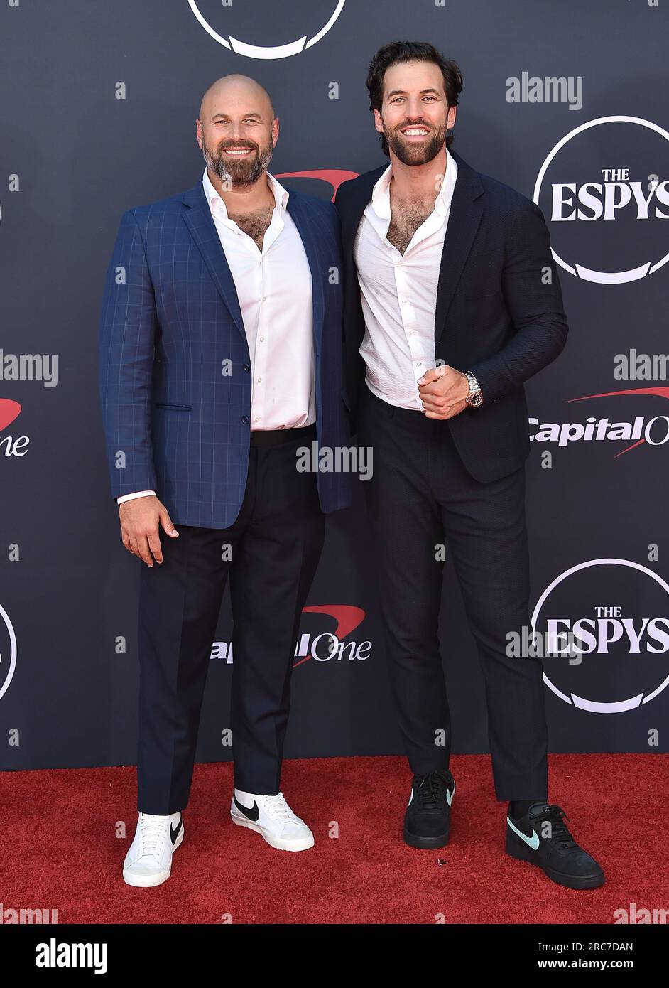 Hollywood, USA. 12th July, 2023. Mike Rabil and Paul Rabil arriving to ...