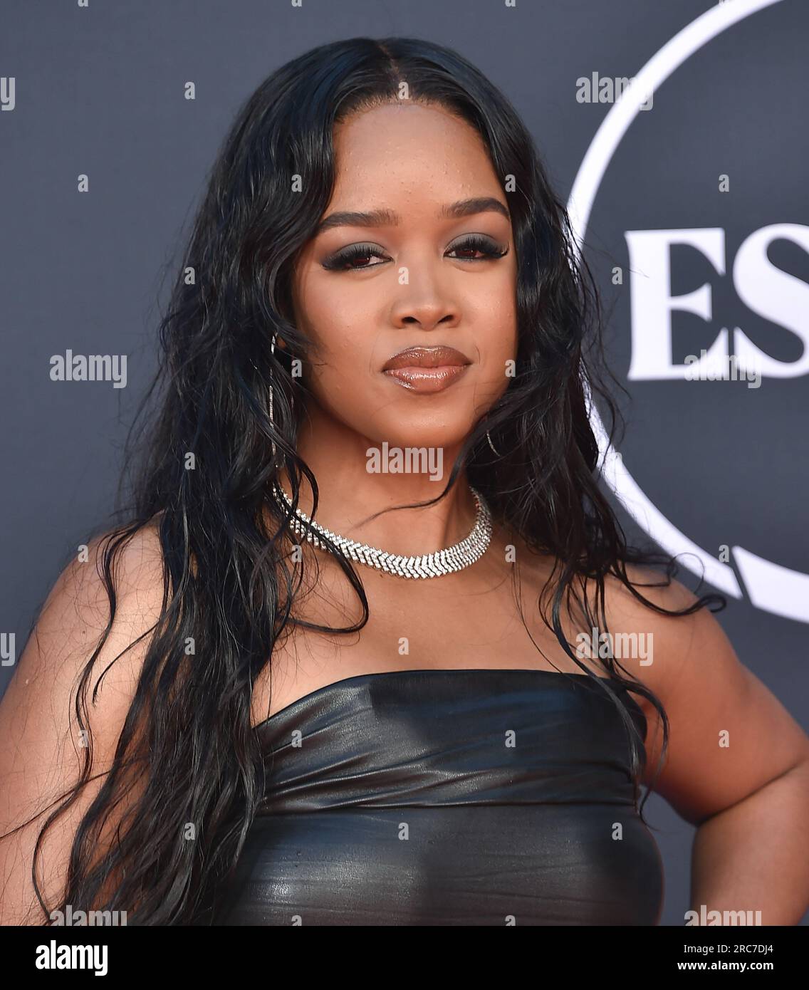 Hollywood, USA. 12th July, 2023. H.E.R aka Gabriella Wilson arriving to ...
