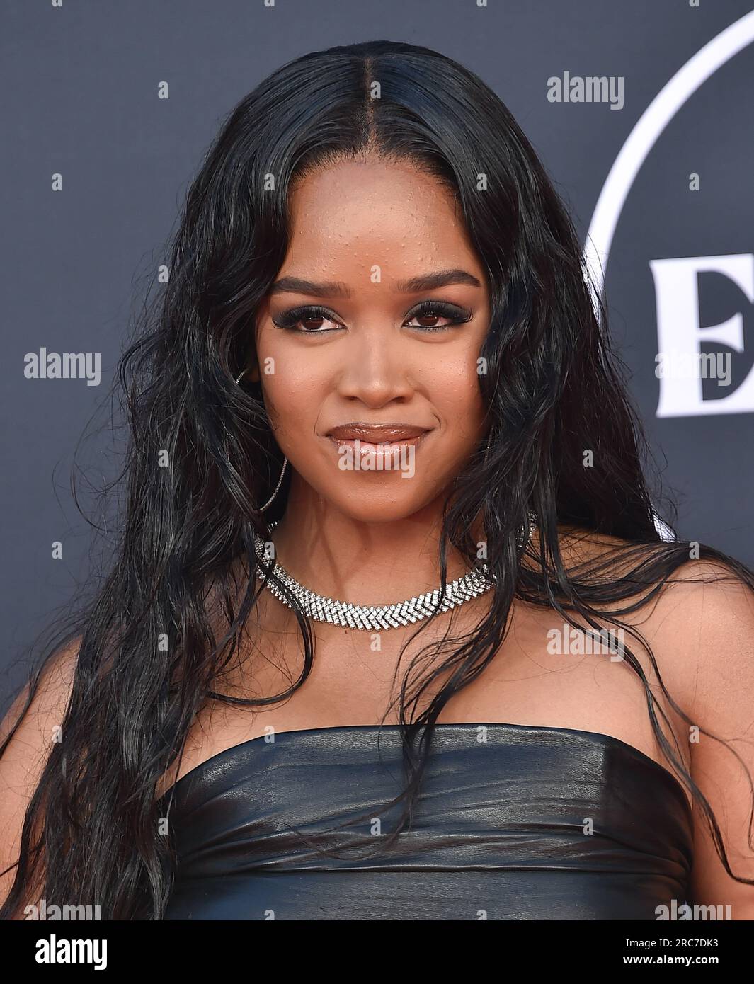 Hollywood, USA. 12th July, 2023. H.E.R aka Gabriella Wilson arriving to ...