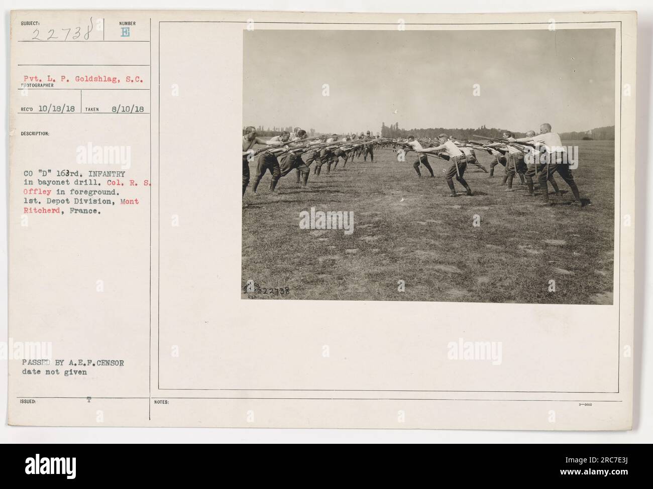 163rd infantry hi-res stock photography and images - Alamy