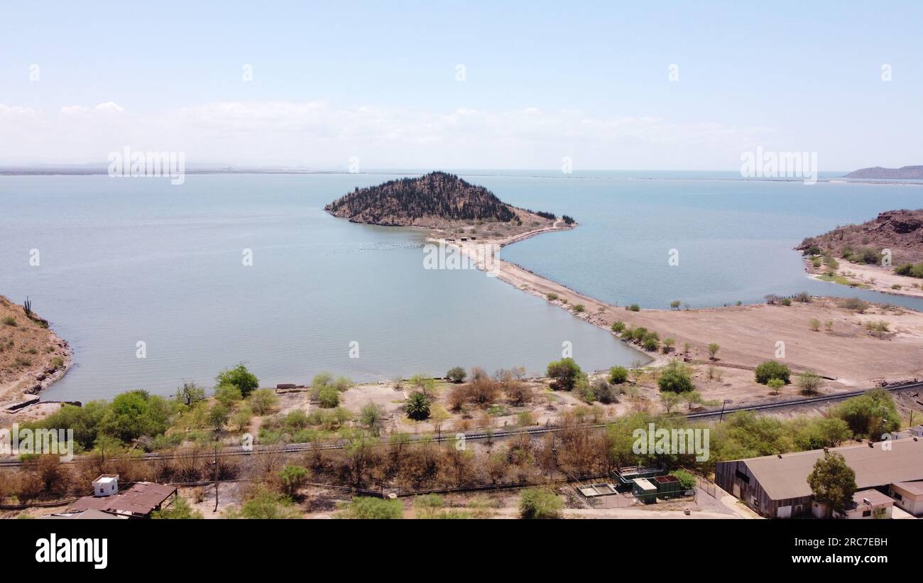 DRONE PHOTOGRAPHY IN GUAYMAS SONORA MEXICO Stock Photo - Alamy