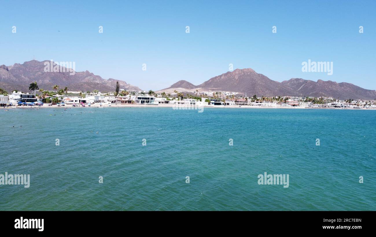 DRONE PHOTOGRAPHY IN GUAYMAS SONORA MEXICO Stock Photo - Alamy