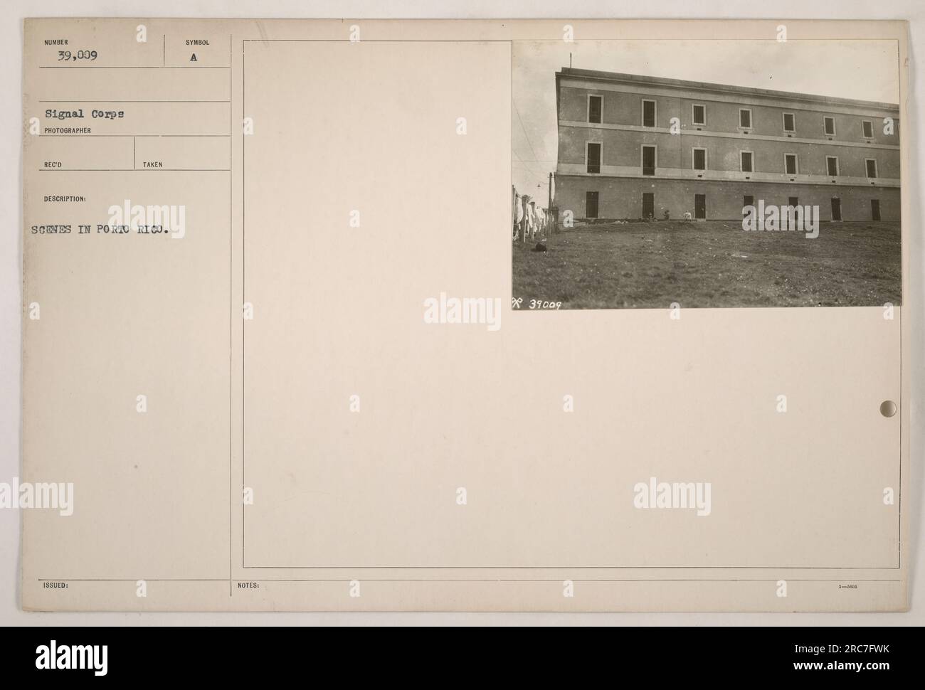 Soldiers gathered on a dock in Porto Rico during World War One. The ...