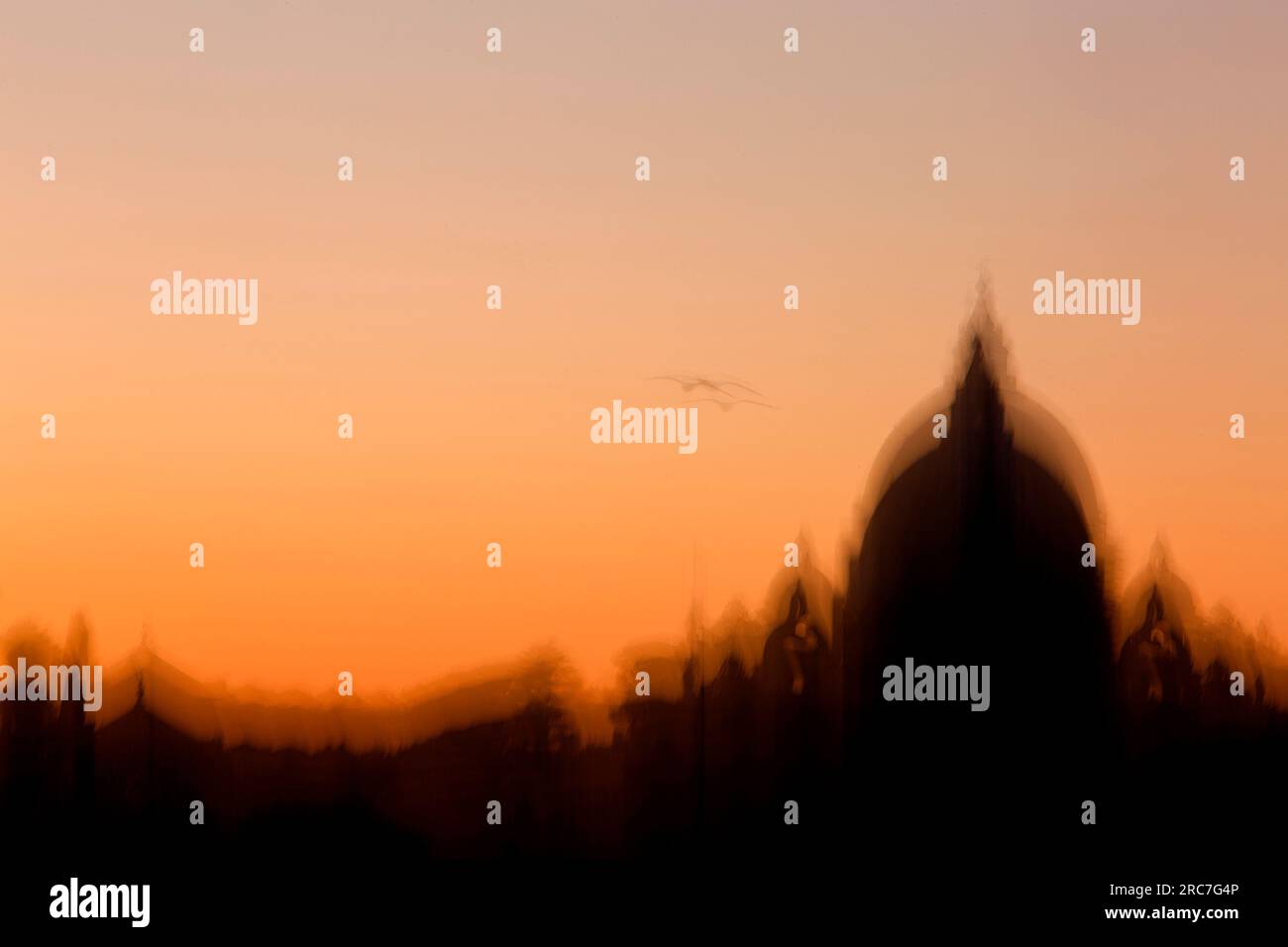 Sunset over the dome hi-res stock photography and images - Alamy