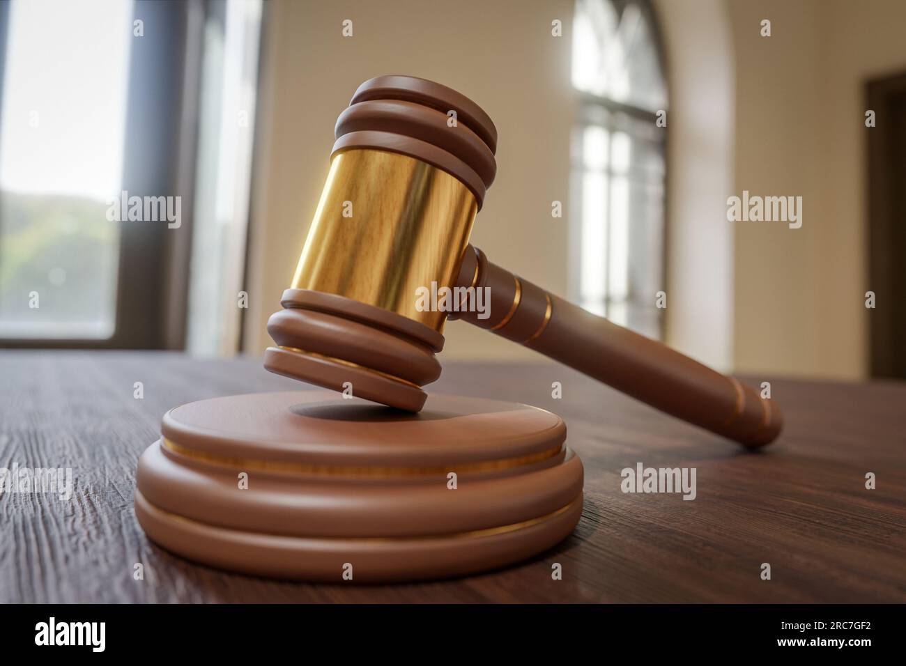 Judgment gavel hammer in courtroom for crime judgement legislation and ...