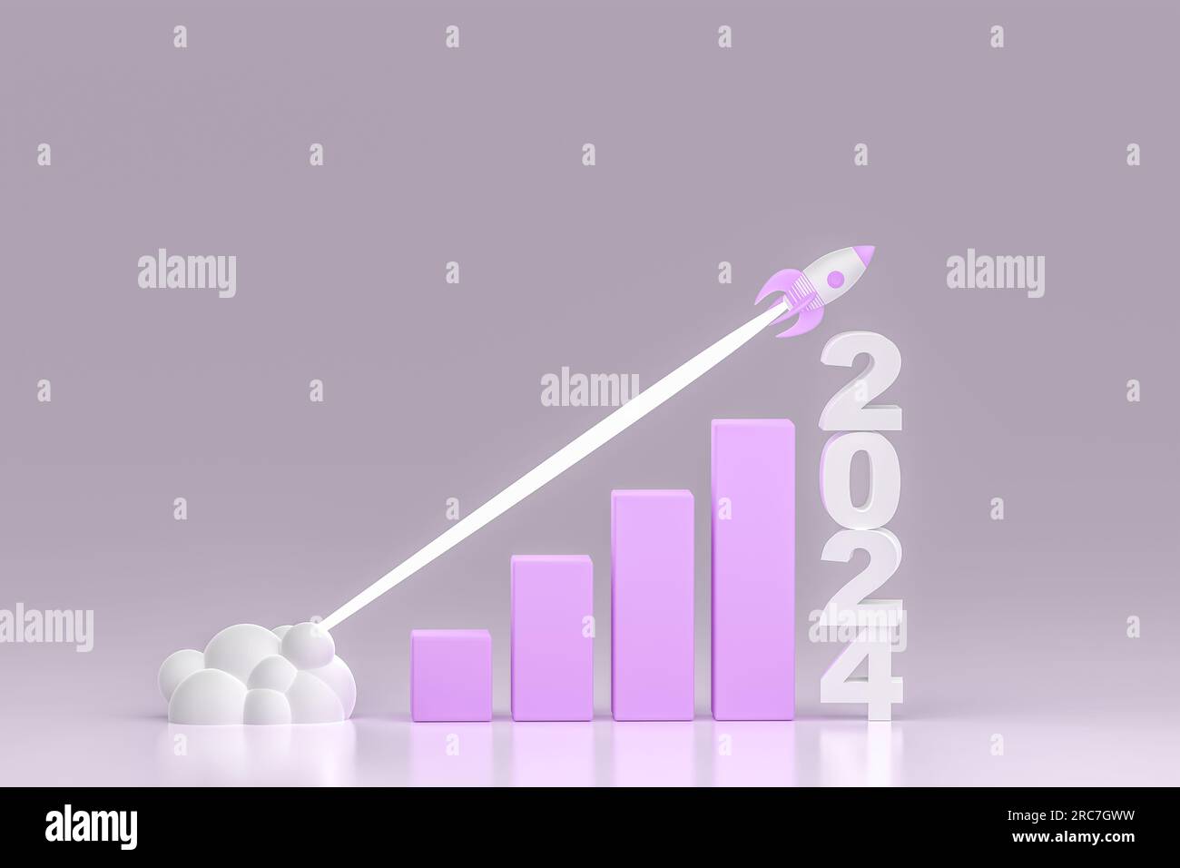 2024 new year. reactive rapid growth of economic indicators in 2024 ...