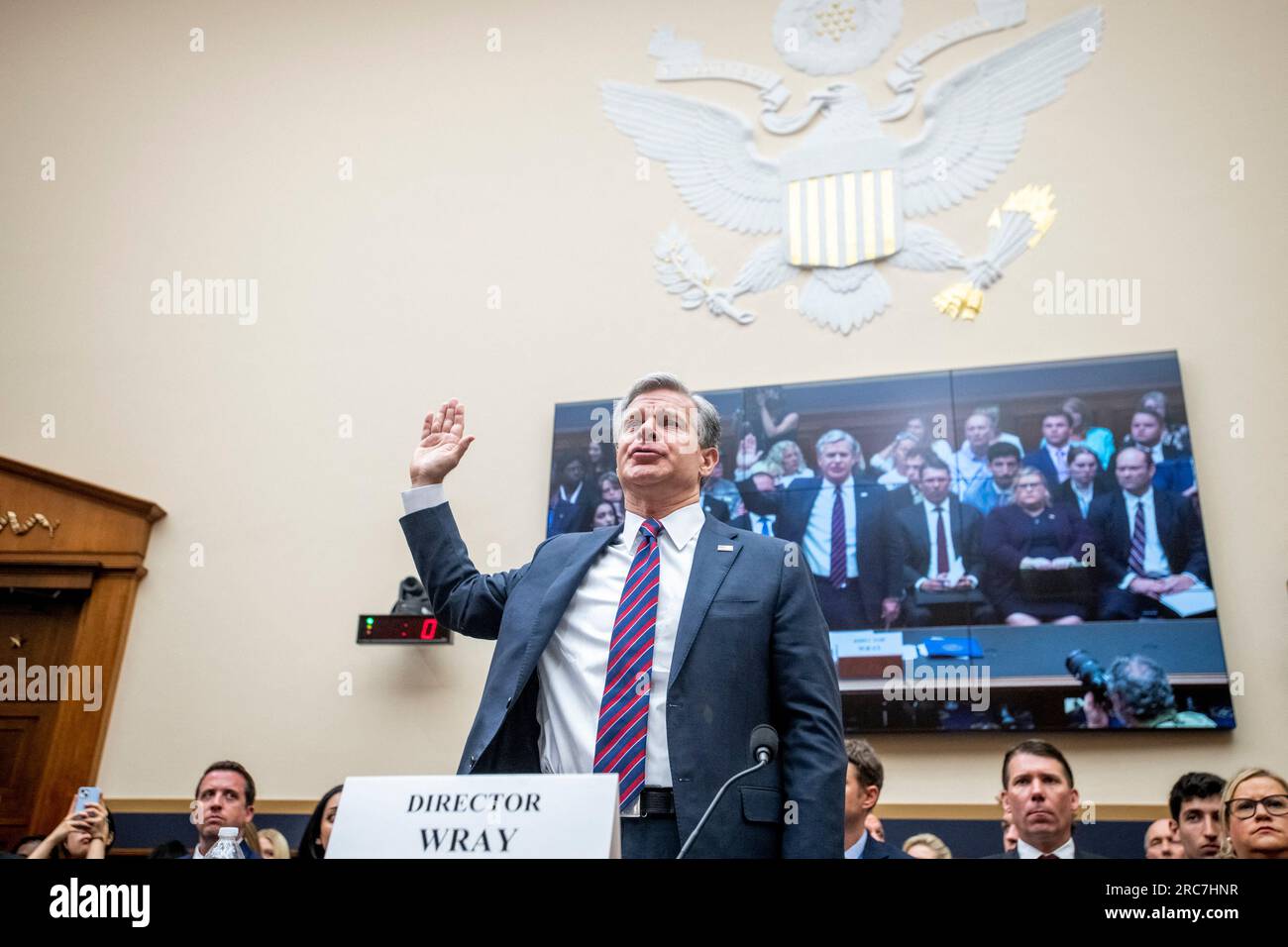 Washington, United States. 12th July, 2023. Federal Bureau of ...