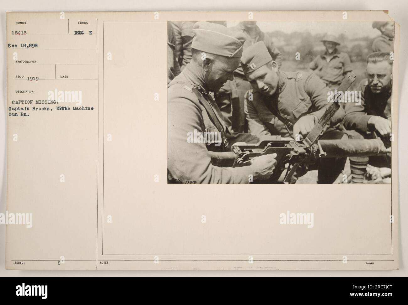 150th machine gun battalion hi-res stock photography and images - Alamy