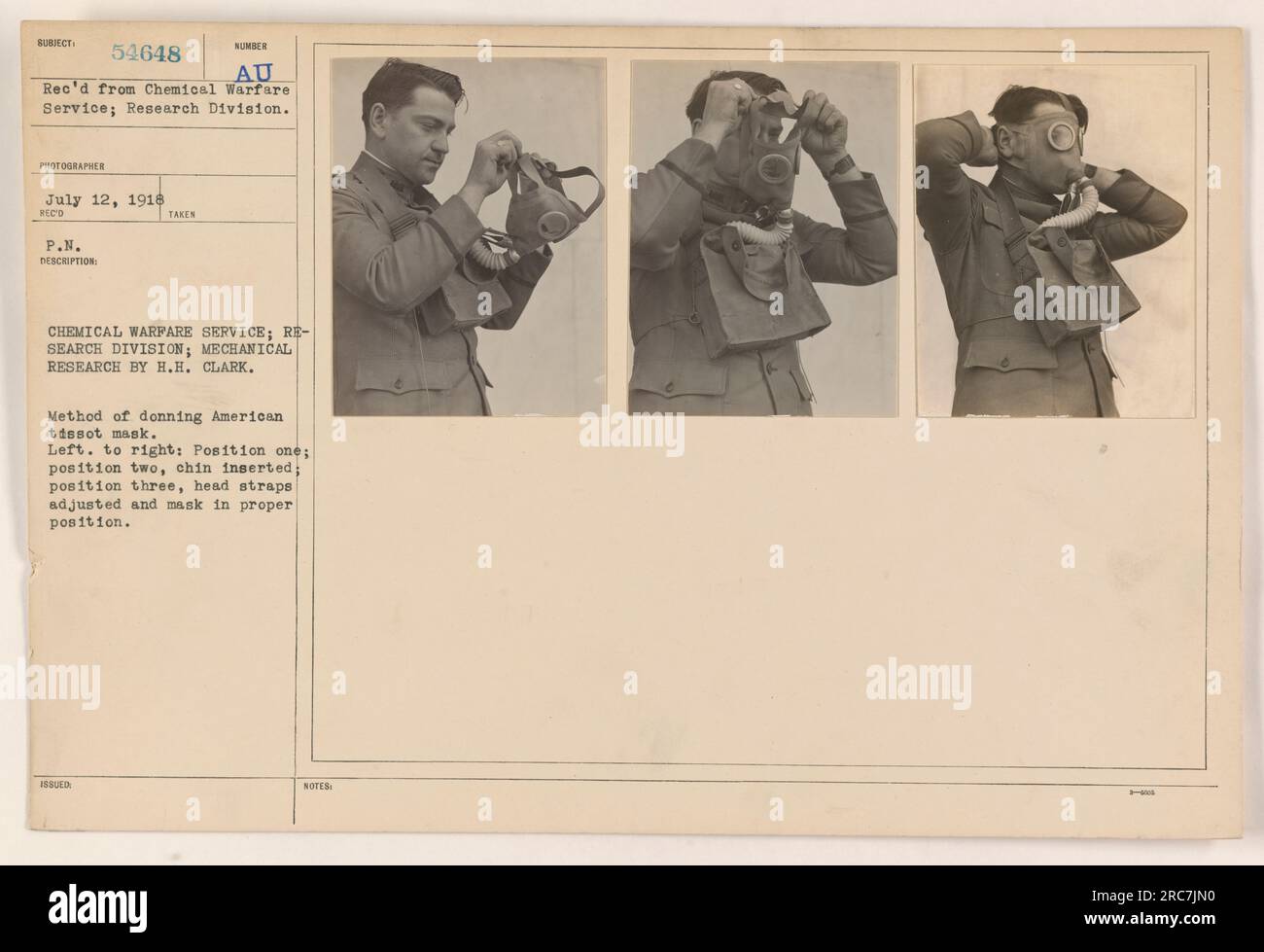 Mask donning method hi-res stock photography and images - Alamy