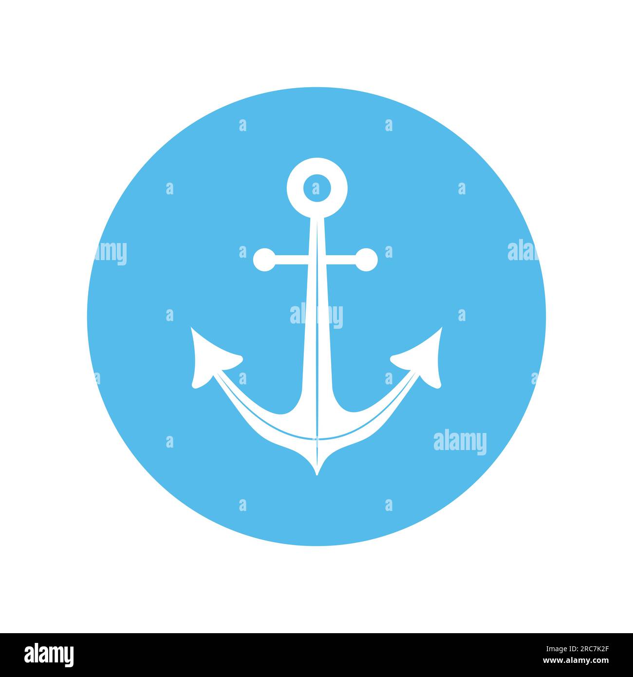 Anchor ship pirate glyph hi-res stock photography and images - Alamy