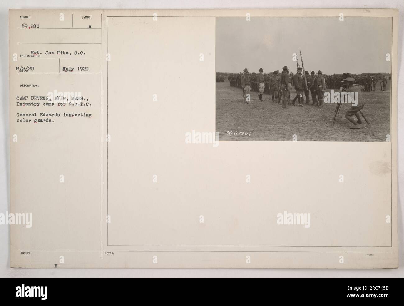 Image from Camp Devens, Ayer, Massachusetts during World War One ...