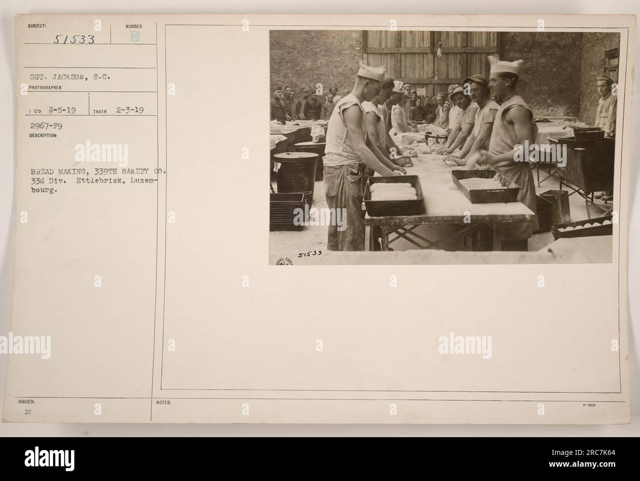 339th bakery company soldiers hi-res stock photography and images - Alamy